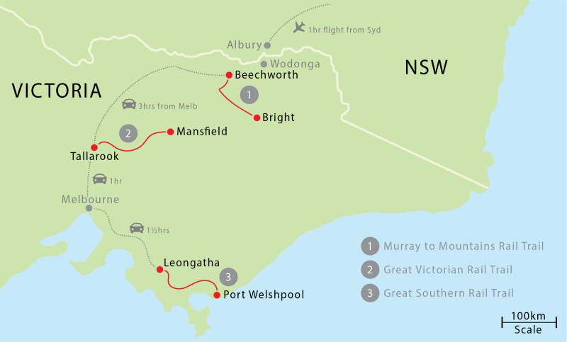 Cycling Victoria | Bike Tours & Rail Trails - Tour de Vines